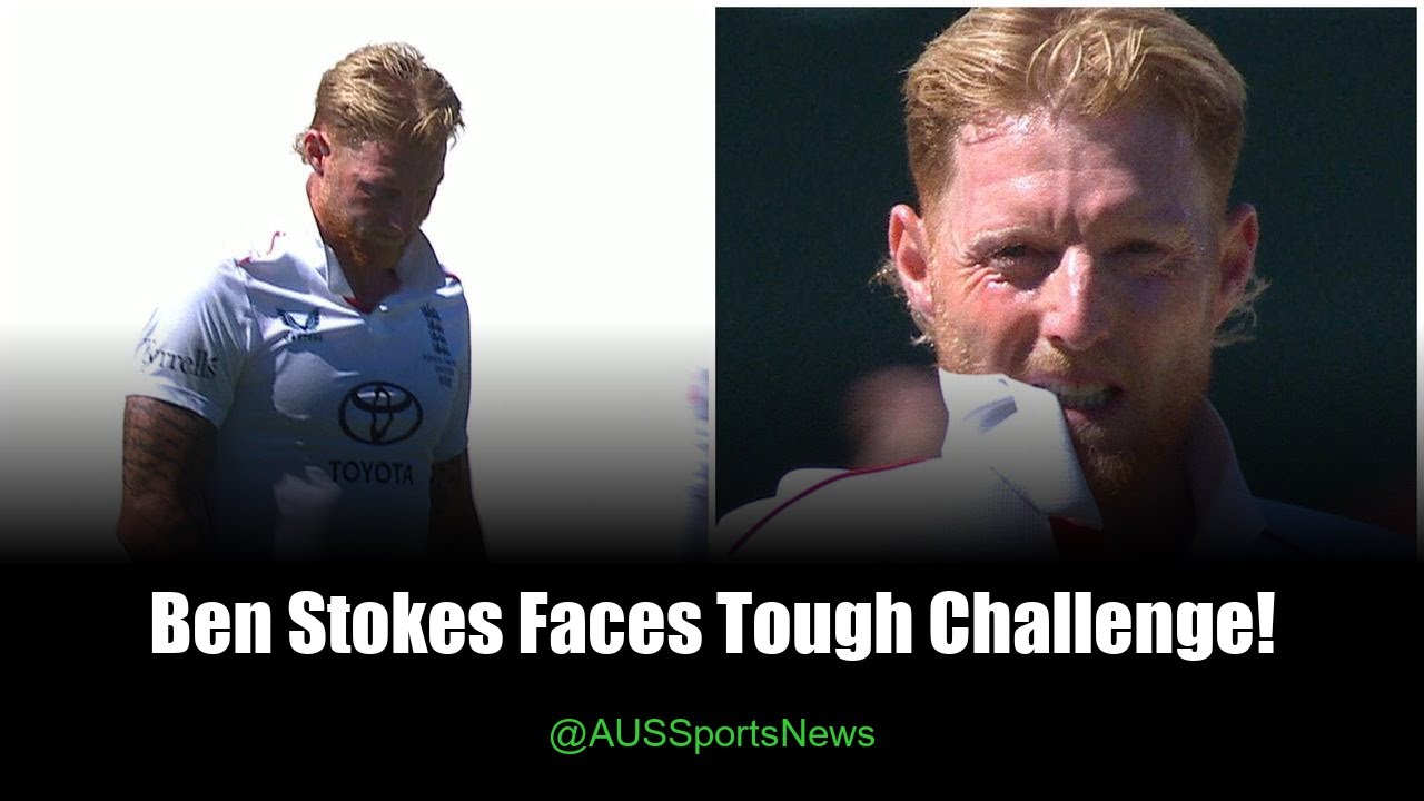 Ben Stokes' Shocking Injury: Ashes Test Takes a Turn - YouTube