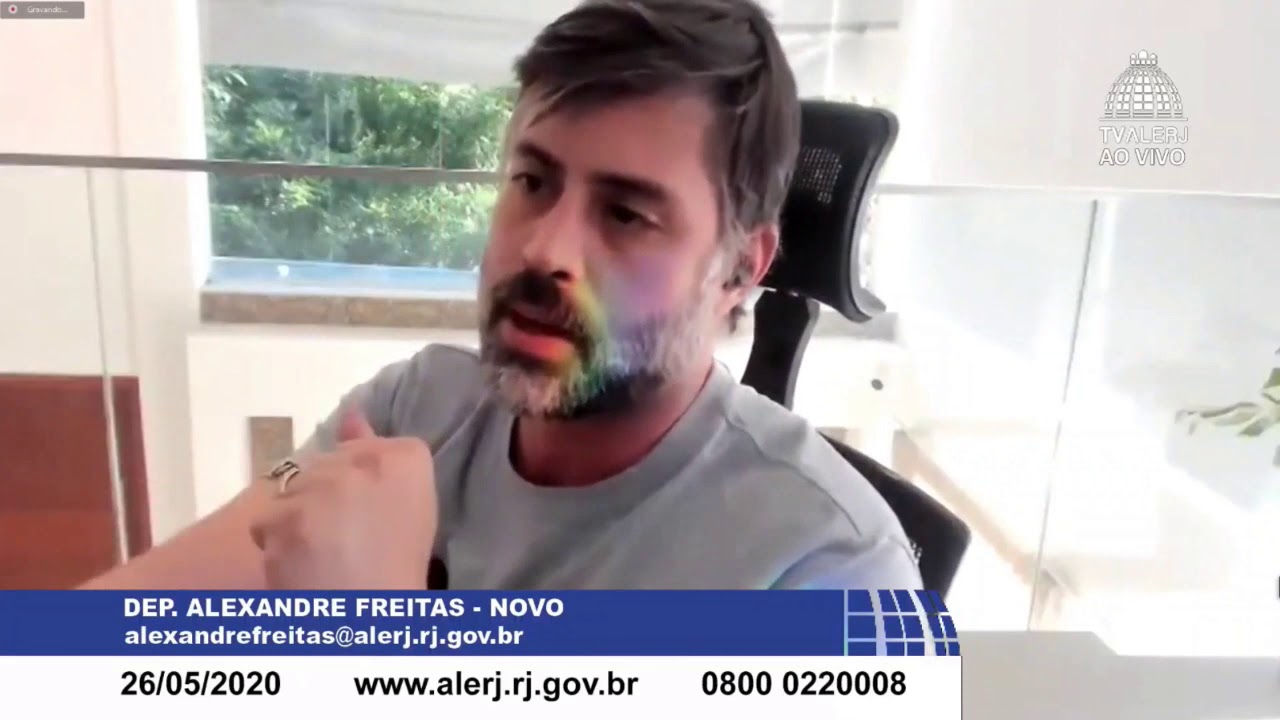 Sessão Extraordinária 26052020 Alexandre Freitas - YouTube
