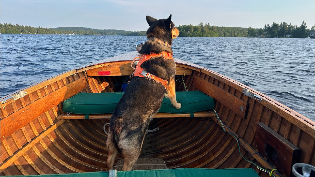 French River boat. Otis Reservoir. - YouTube