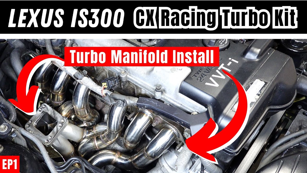 What can go wrong - TURBO MANIFOLD Install // Lexus IS300 (2JZ-GE ...