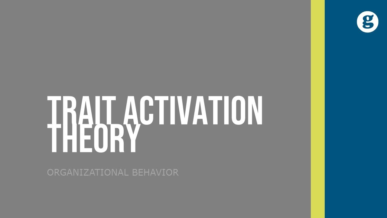 Trait Activation Theory - YouTube