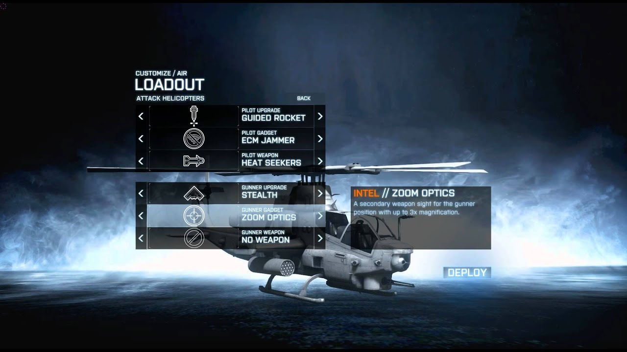 Battlefield 3 Attack Helicopter Guide IIIblutIII - Perks / Unlocks ...