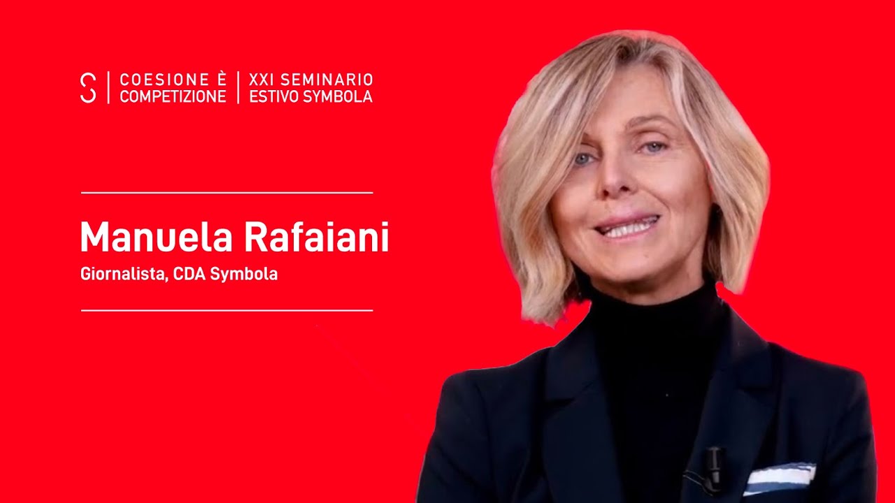 Manuela Rafaiani, Giornalista CDA Fondazione Symbola - YouTube