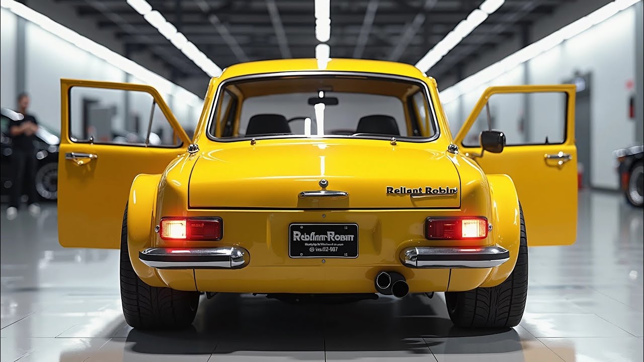 1973 Reliant Robin Mk1 | 4-Wheel Classic British Car in Yellow | Rare ...