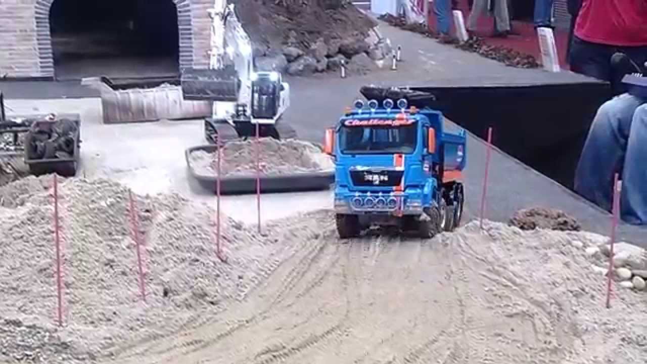 Scale Art Rc Modell Trucks Modelltech 2015 - YouTube