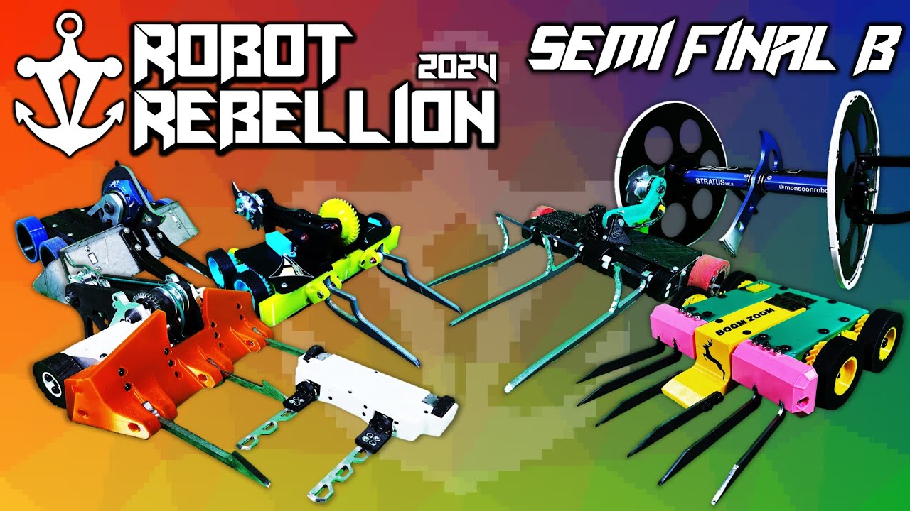 Robot Rebellion 2024 - Semi Final B - YouTube