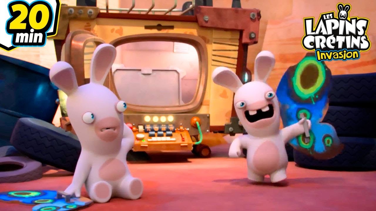 Les Lapins et le Téléportacrétins | Les Lapins Crétins Invasion🐰 ...