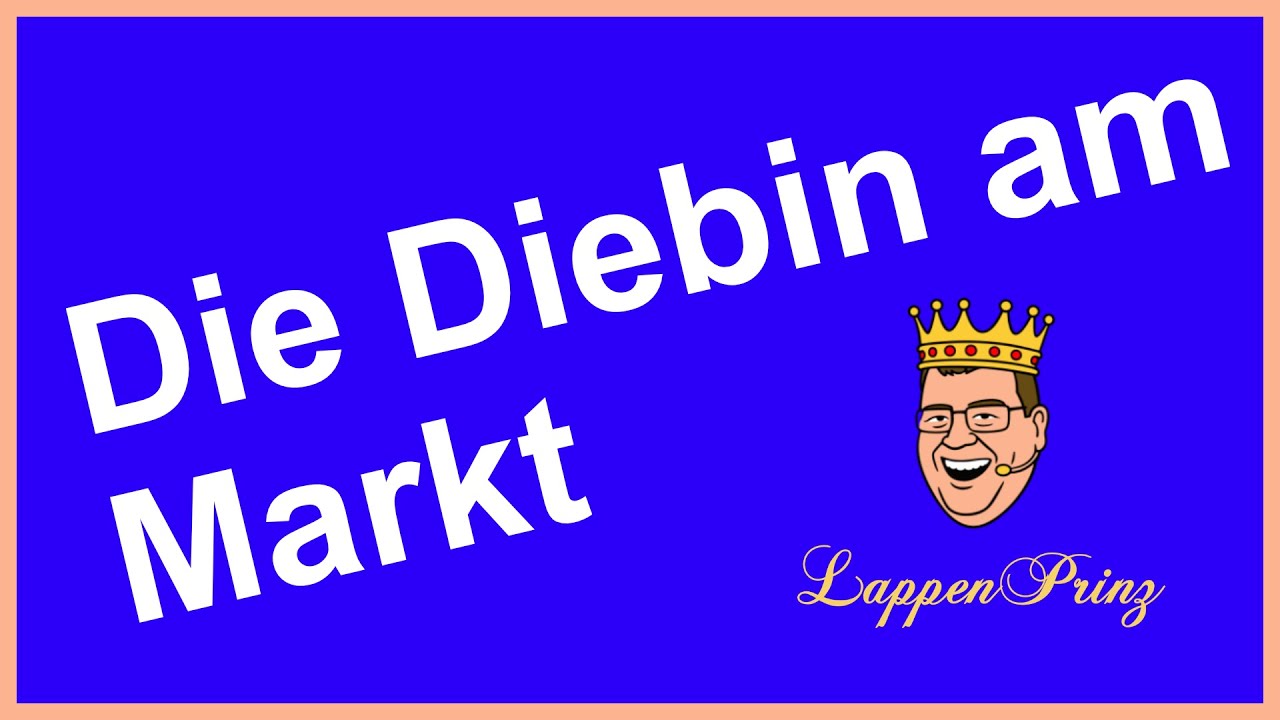 Die Diebin am Markt: Du blöde Kuh, warum klaust du mir ein Tuch? - YouTube
