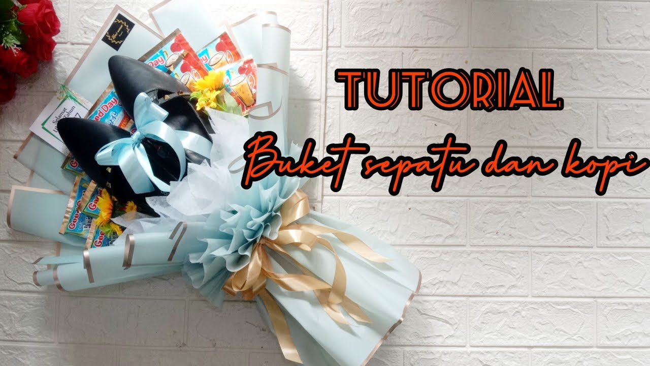 tutorial buket sepatu dan kopi - YouTube