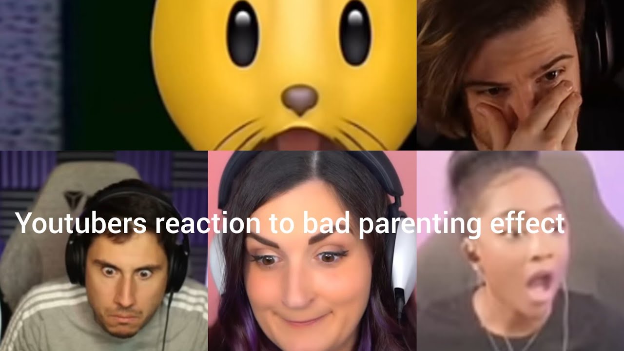 youtubers reaction to the plot twist in bad parenting - YouTube