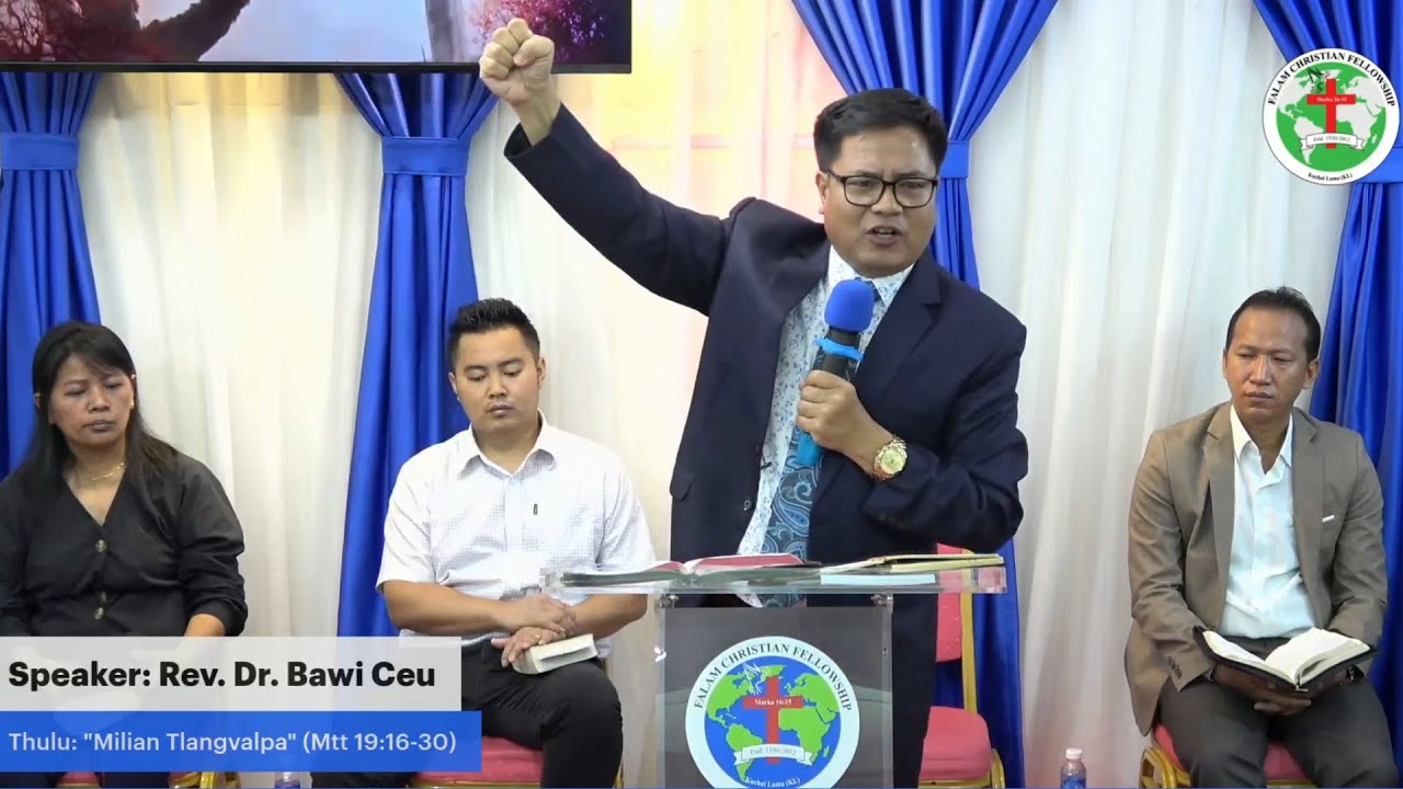 Rev. Dr. Bawi Ceu - Milian Tlangvalpa - YouTube