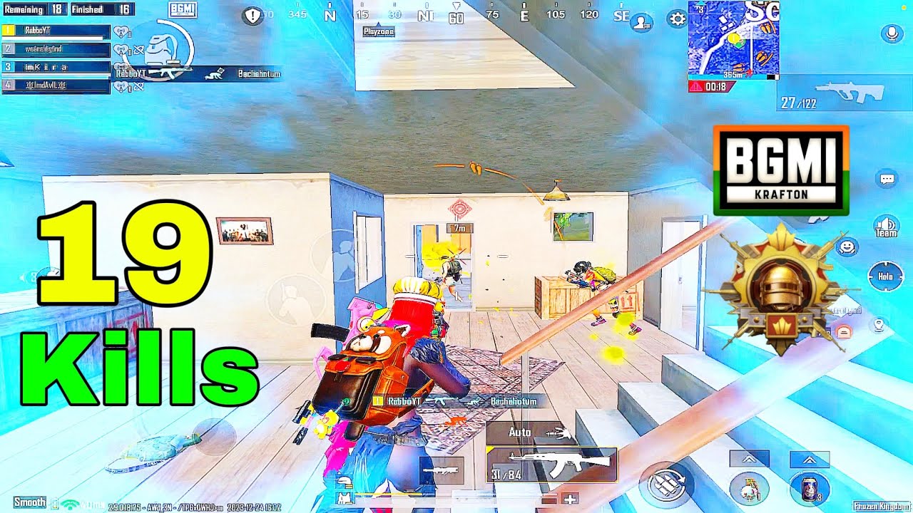 😳Full squad pro player rushed me | Very Aggressive gameplay bgmi👍 - YouTube