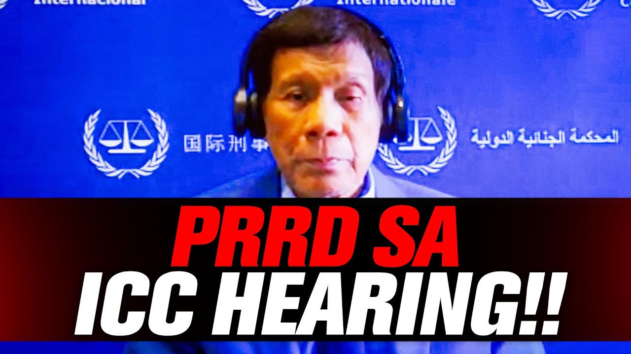 PRRD, HINDI DADALO SA ICC HEARING! - YouTube
