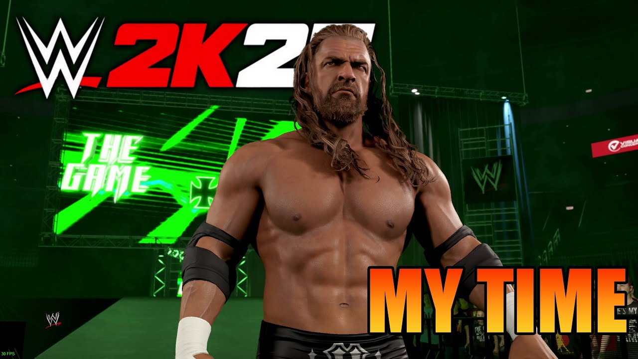 WWE 2K25 - TRIPLE H ENTRANCE w/ MY TIME THEME SONG - YouTube