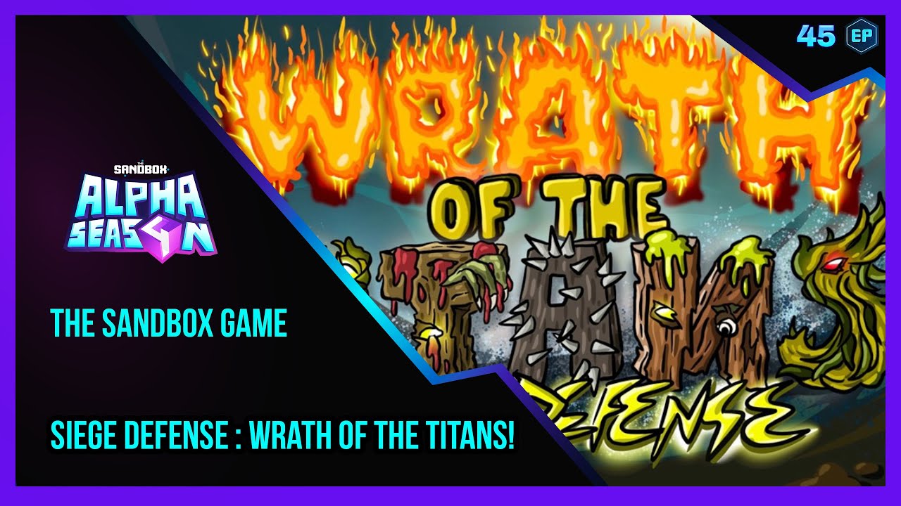 The Sandbox Game ALPHA SEASON 4 ⚔ Siege Defense ⚔ Wrath of the Titans ...