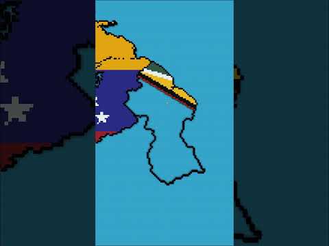Guyana - Minecraft World flag map #guyana #minecraft #world #flag #map #timelapse #geography