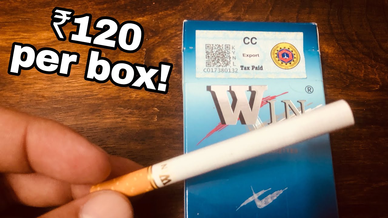 WIN CIGARETTES REVIEW (Myanmar Made) - YouTube