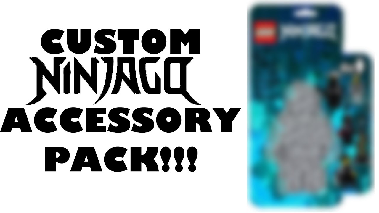 Custom Lego Ninjago Accessory Pack!!! - YouTube