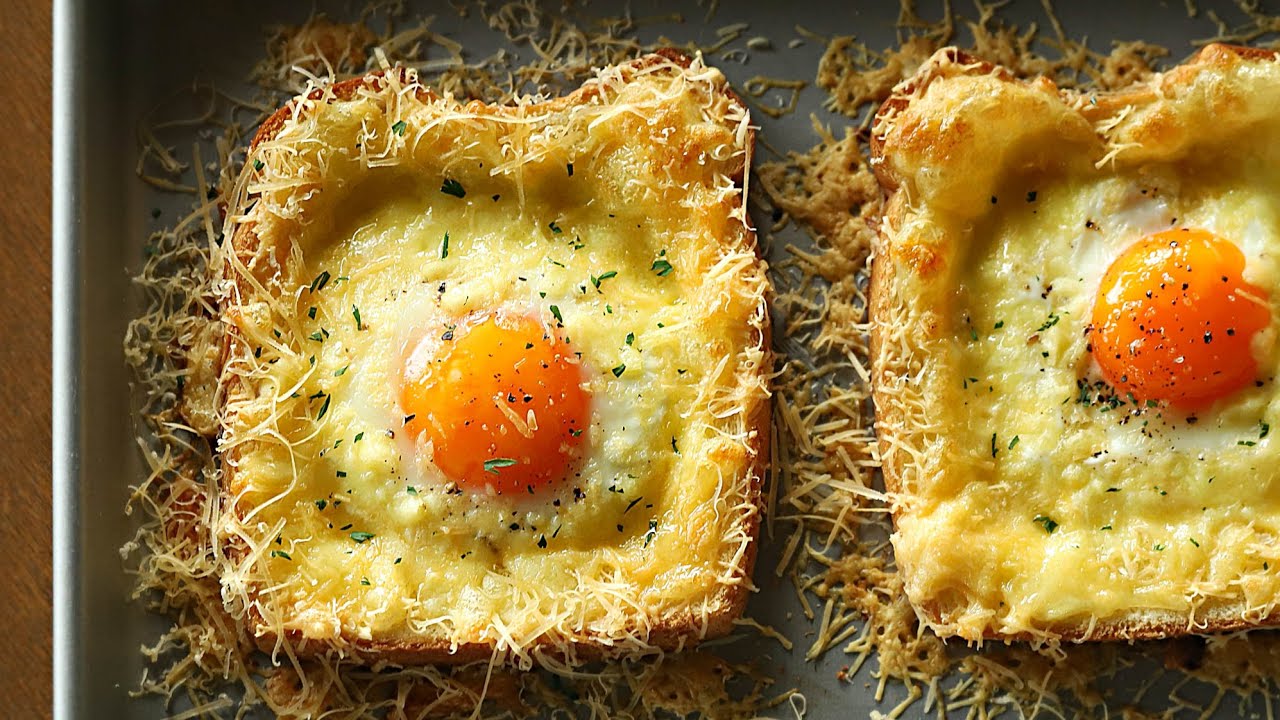 15분 만에 끝내는 초간단 치즈 계란 토스트! : SUPER EASY CHEESE EGGS TOAST [우리의식탁] - YouTube