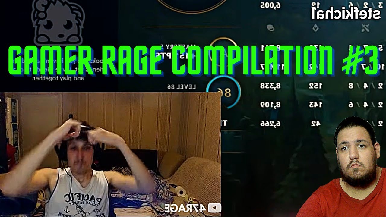 Gamer Rage Compilation #3 Reaction - YouTube