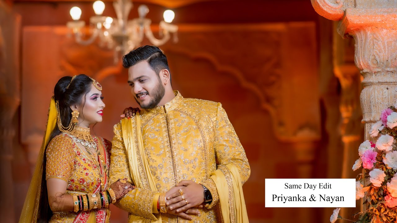 Dr.Priyanka & Er.Nayan || Wedding Highilght || Samedayedit || Viyafilms - YouTube