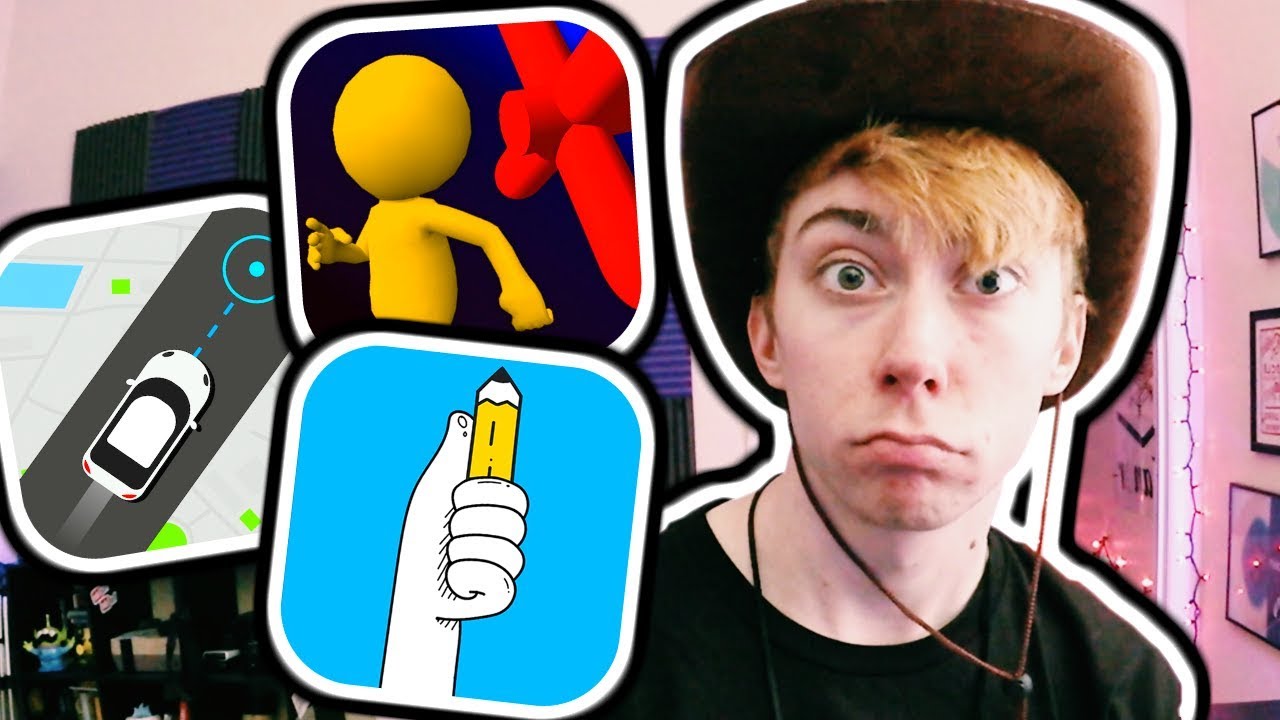 HUMAN RUNNER 3D / PICK ME UP / DRAW IT (3 iPhone Games) - YouTube