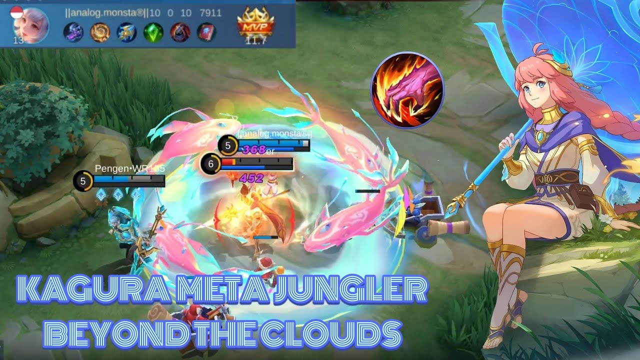 Kagura Jungler Gameplay BTC New Meta MVP Build Easy || Mobile Legends ...