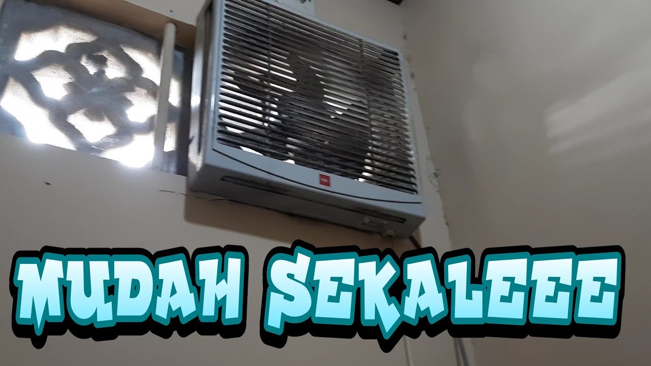 Cara Mudah Melepas Exhaust Fan KDK - YouTube