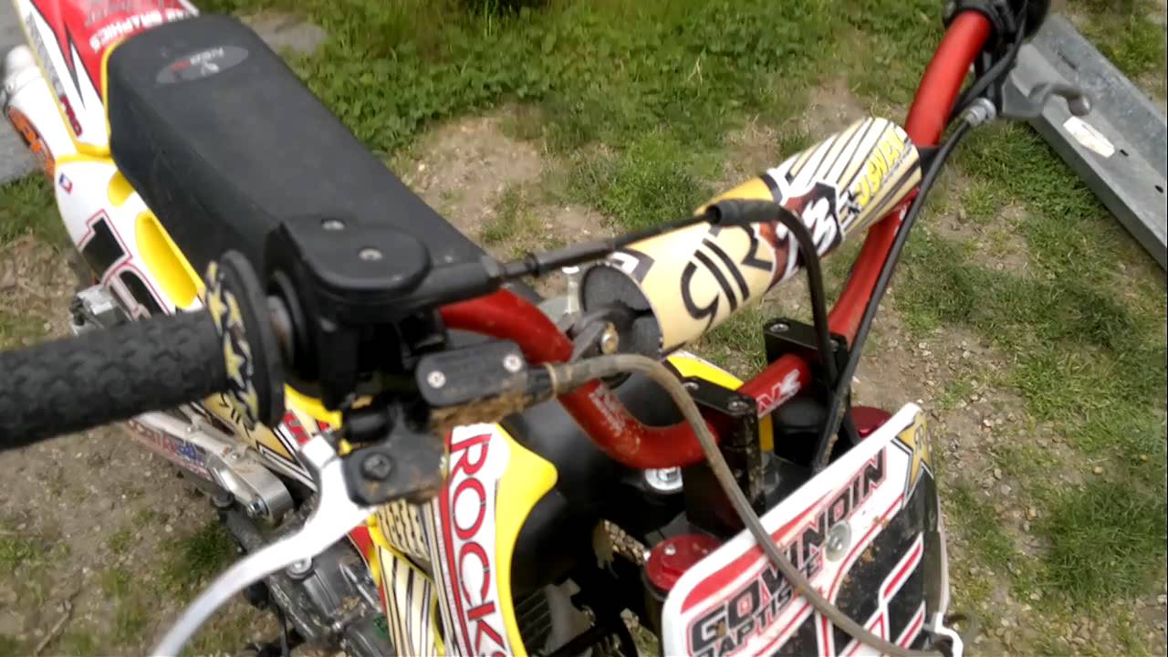 Pitster Pro x4 150cc Rockstar Energy American Snack Coffee - YouTube