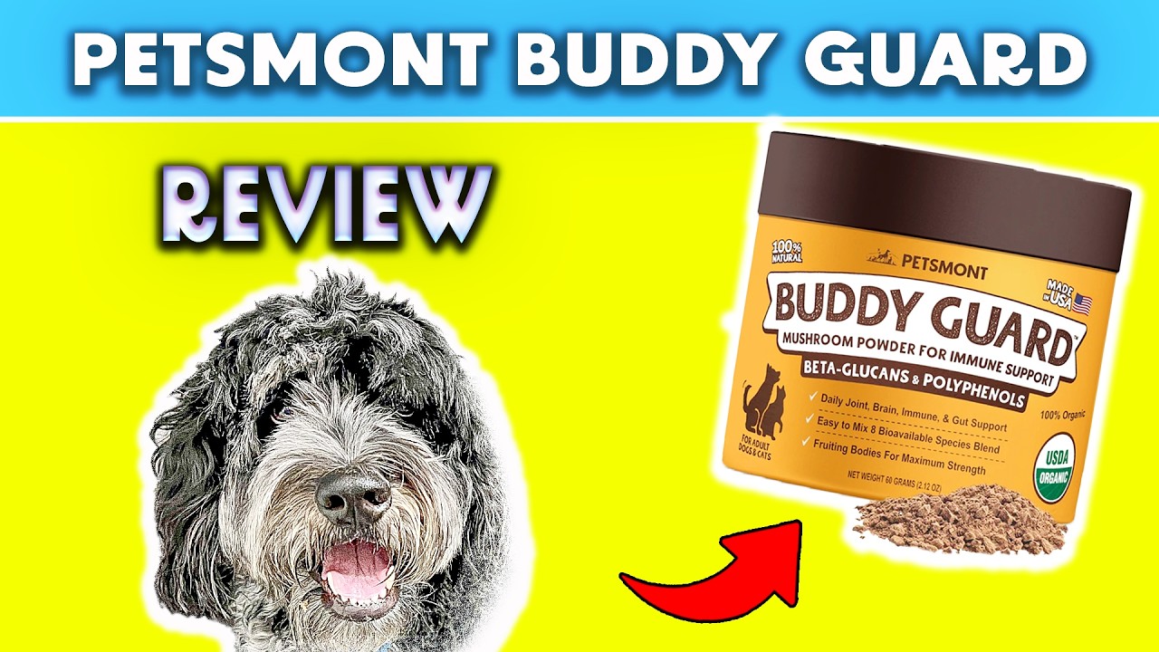 My dog REVIEWS All-Natural Petsmont Buddy Guard for pet LUMPS AND BUMPS ...
