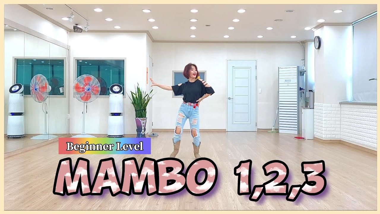 Mambo 1,2,3(맘보 1,2,3) Linedance/Beginner Level/Demo & Count - YouTube