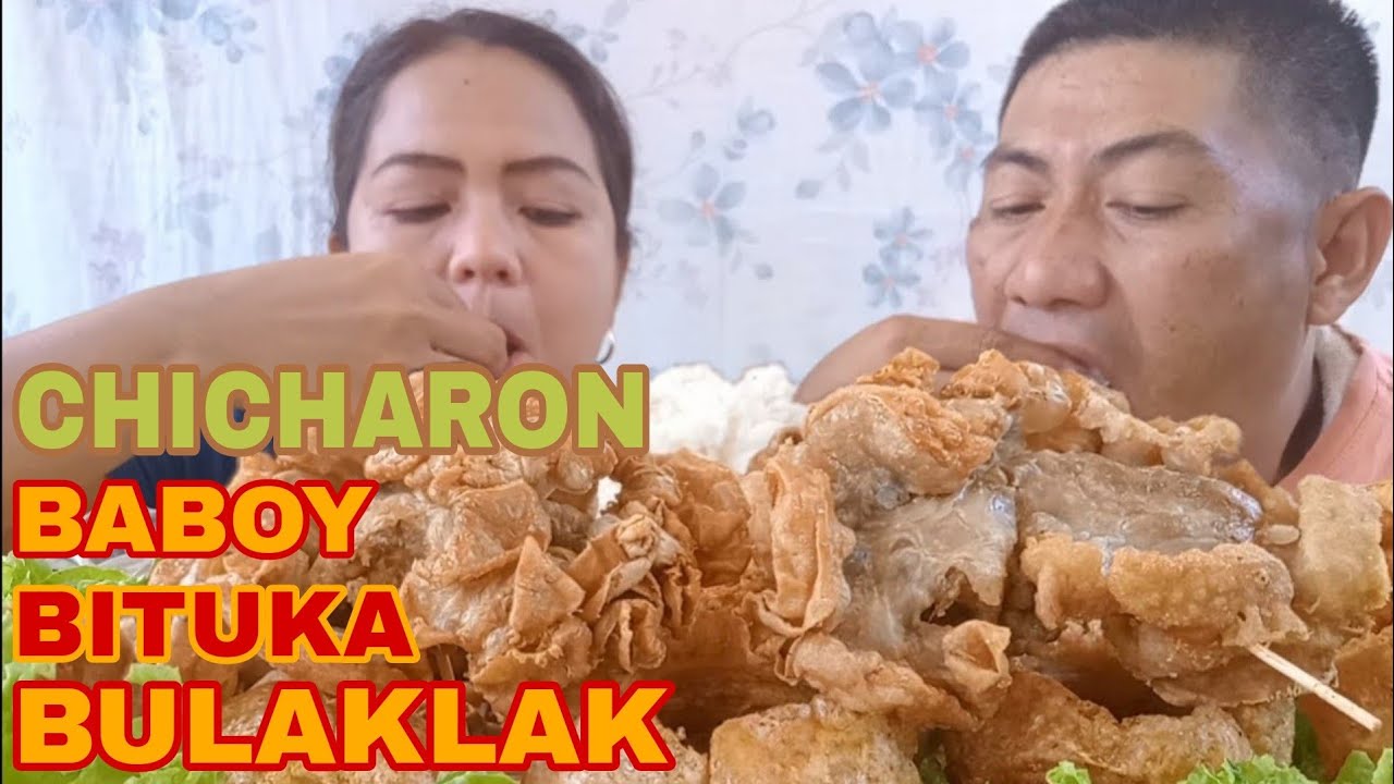 Chicharon baboy/ Bituka Ng baboy/ Chicharon bulaklak.. mukbang - YouTube
