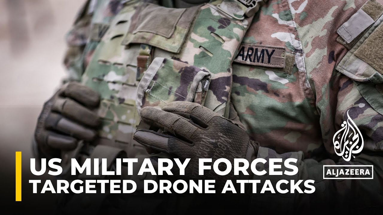 US military forces have been targeted in two separate drone attacks ...