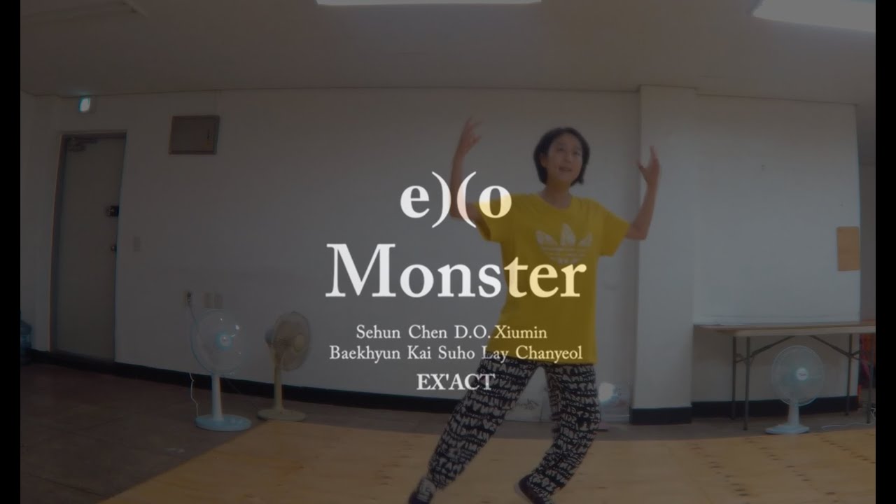 Monster by Exo Easy Mirrored Dance Tutorial 3 _ with Learning Korean ...