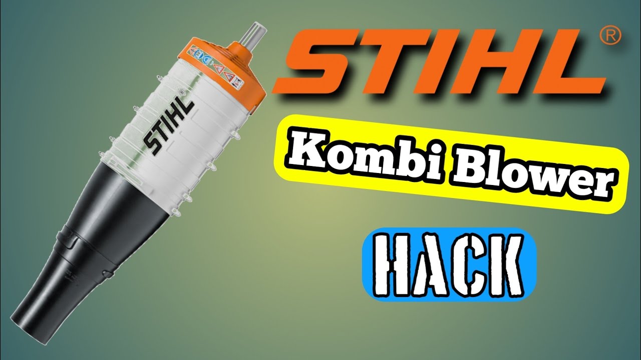 Stihl Kombi Blower On Your Weed Eater? Can It Be Done? - YouTube