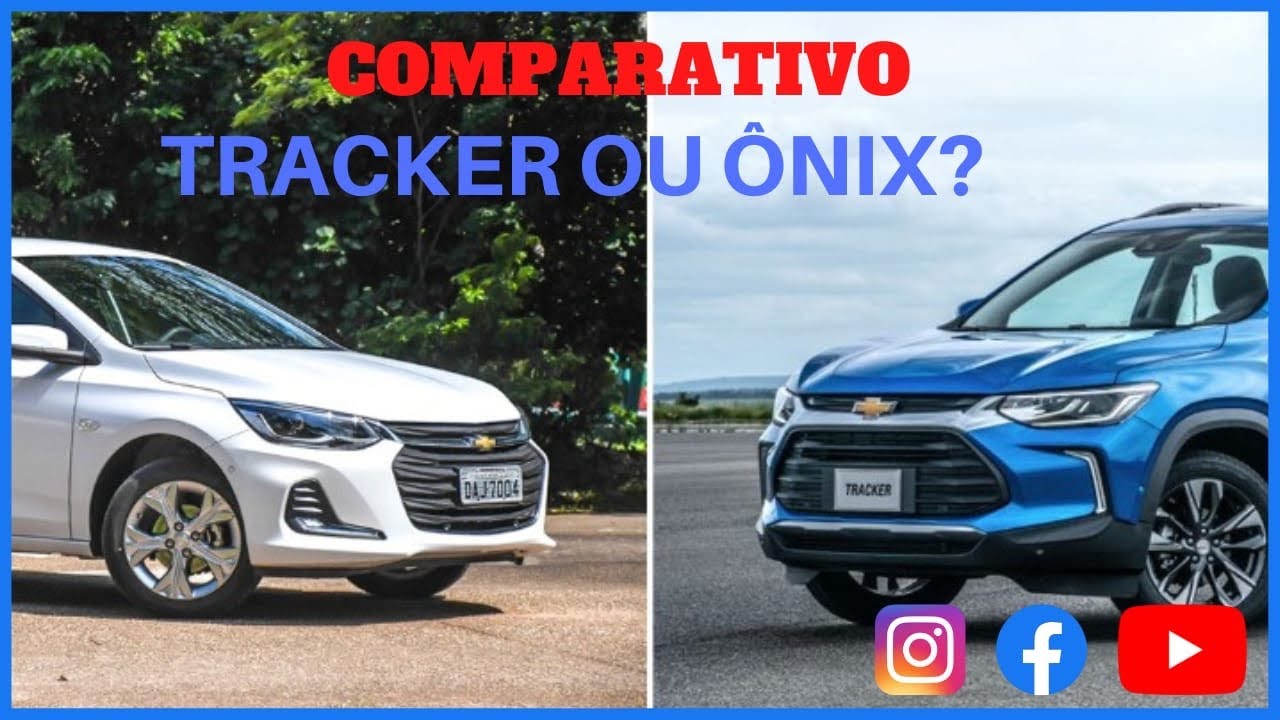 GM Chevrolet Novo Tracker ou Novo Onix ? Qual E Melhor ? Confere O ...
