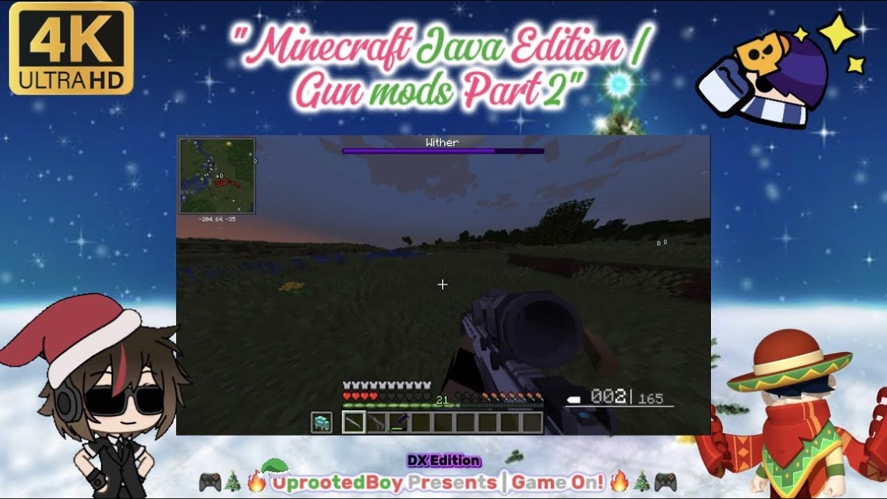 "Minecraft Java Edition | Part 2 | Gun 🔫 mods | By: 🎄🎮🔥UprootedBoy🎮🔥🎄 ...