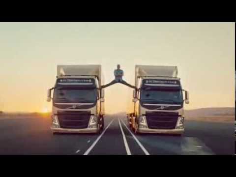 Jean Claude Van Damme Split: Jean Claude Van Damme Volvo Trucks
