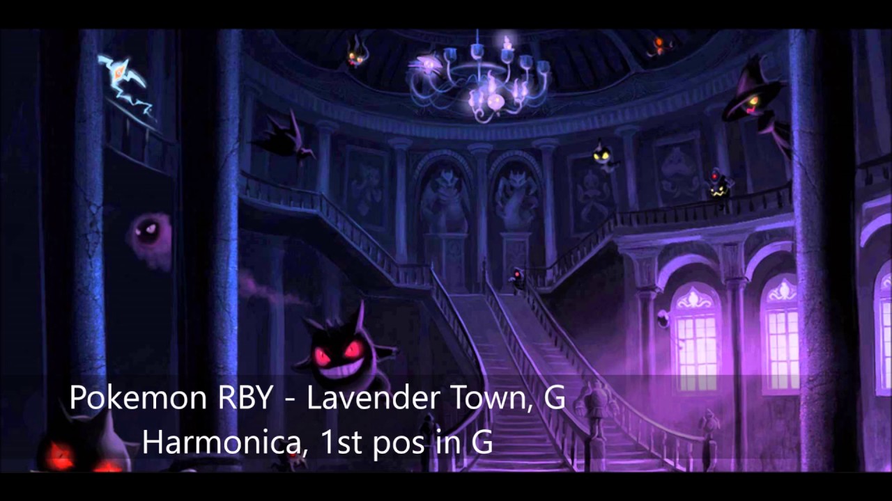 Pokemon: Lavender Town (G Harmonica) - YouTube