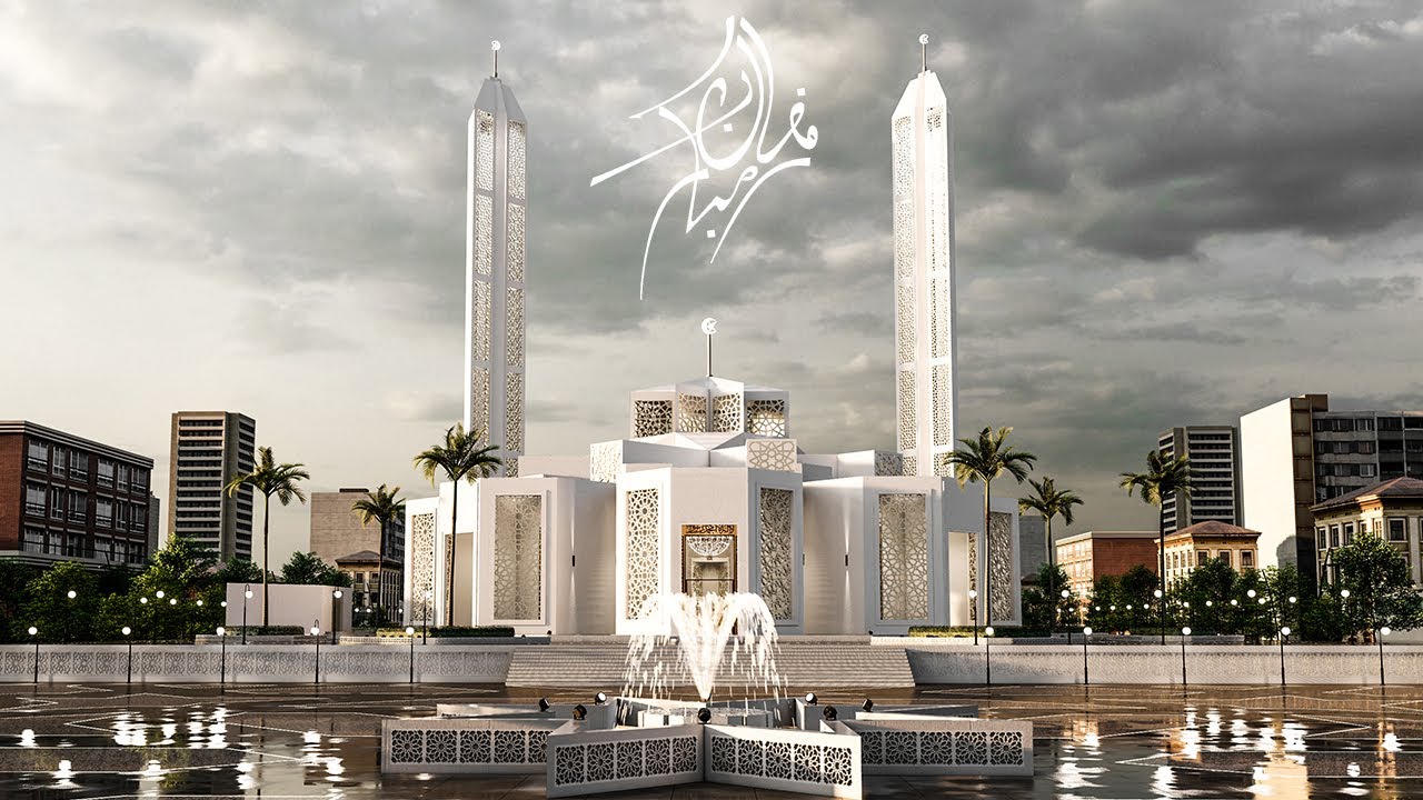 BEAUTIFUL MOSQUE DESIGN | LUMION 10 ANIMATION | ARCHITECTURE ANIMATION ...