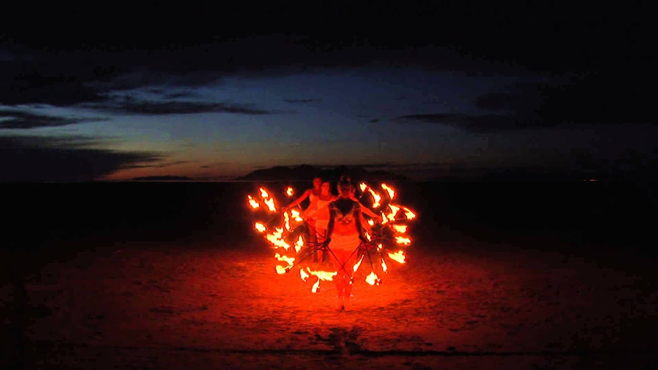 Fire Muse Circus Burning Man 2014 - YouTube