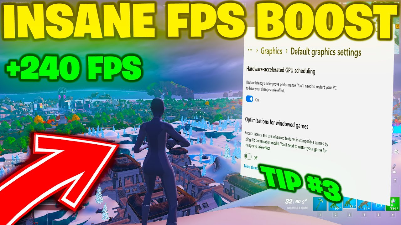 Get 400+ FPS In Fortnite! (INSANE FPS BOOST) - YouTube