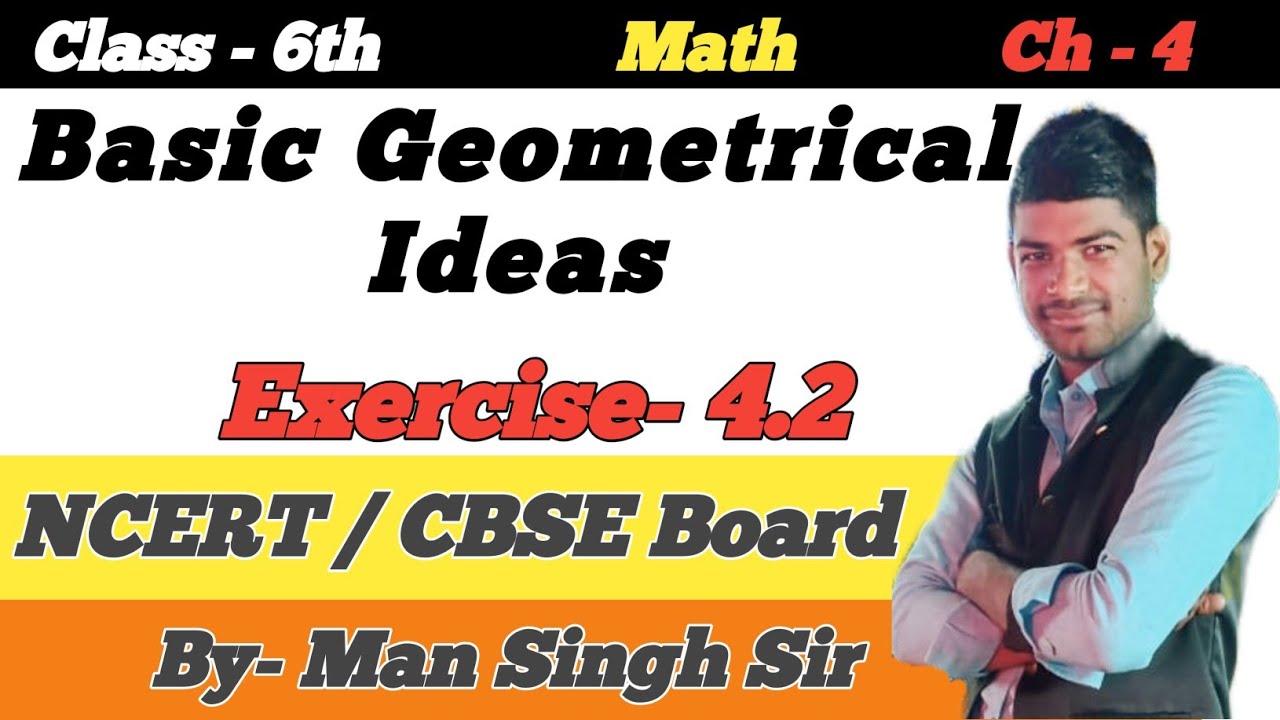 Basic Geometrical Ideas - NCERT Exercise 4.2 | Class 6 Maths Chapter 4 Basic Geometrical Ideas ...