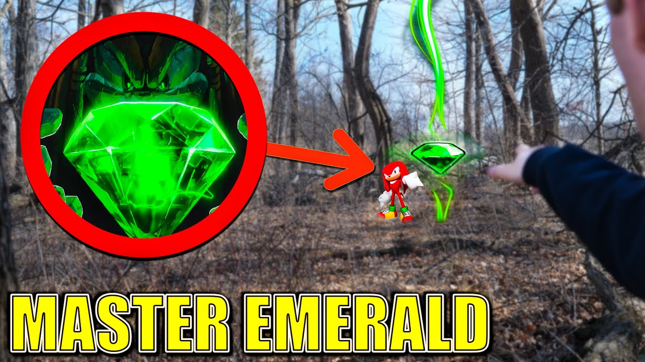 I FOUND THE MASTER EMERALD From SONIC THE HEDGEHOG IN REAL LIFE!! - YouTube