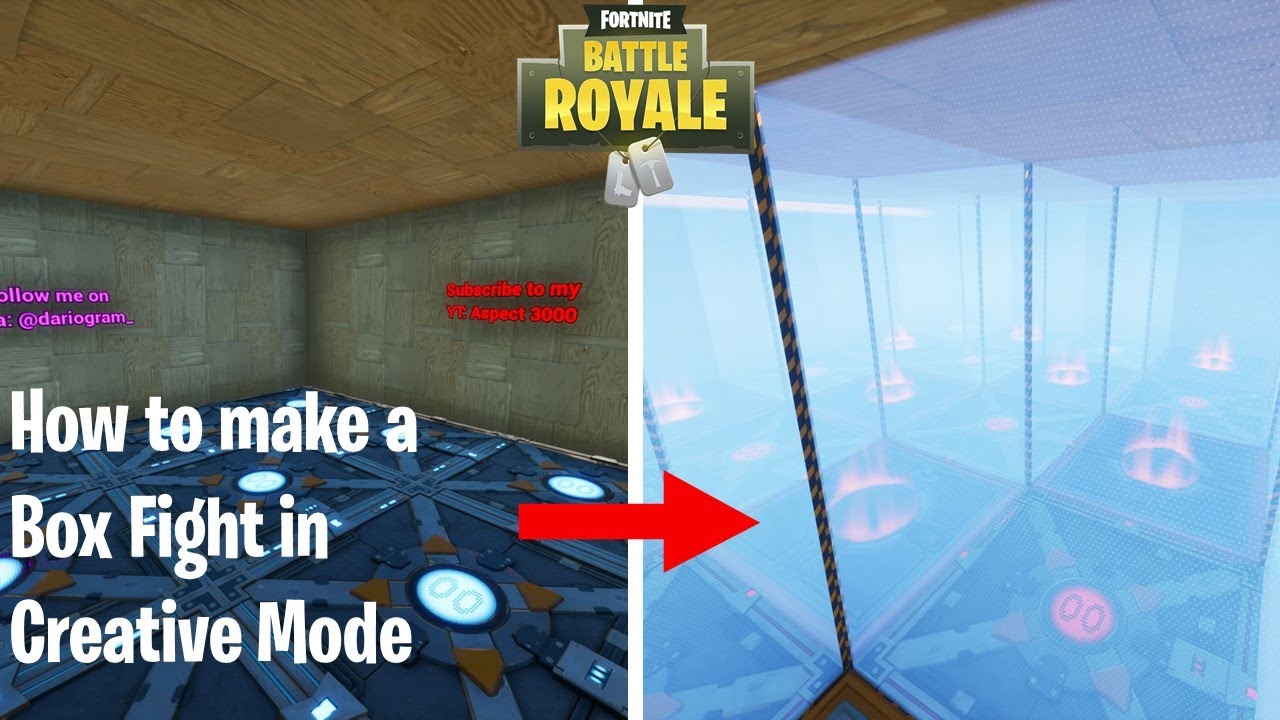 HOW TO MAKE A BOX PVP MAP IN CREATIVE MODE!! - YouTube