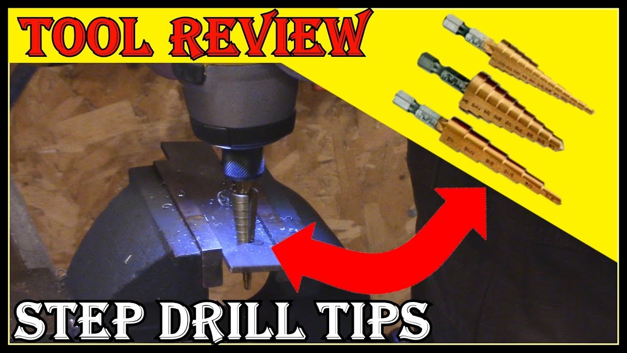 BEST STEP DRILLS TO USE - WATCH BEFORE YOU BUY BAD ONES - YouTube