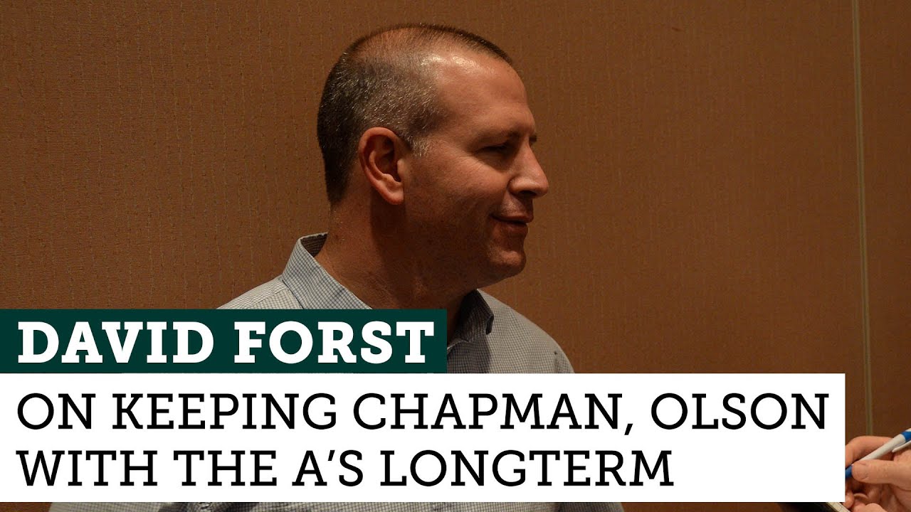 A's General Manager David Forst on A's bullpen, keeping Matt Chapman ...