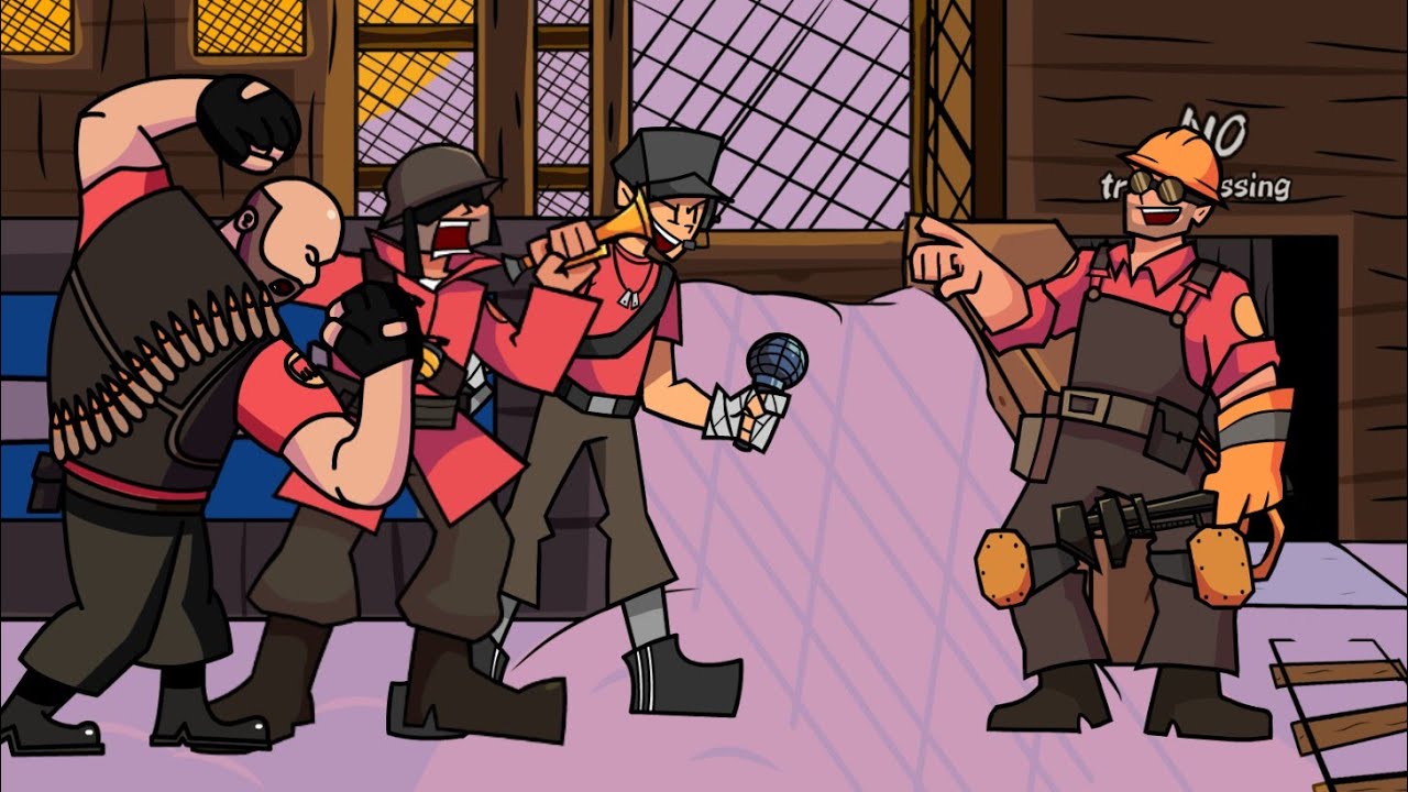 Friday Night Funkin:Vs Mann Co/TF2 Dispenser Song Port Psych Engine ...