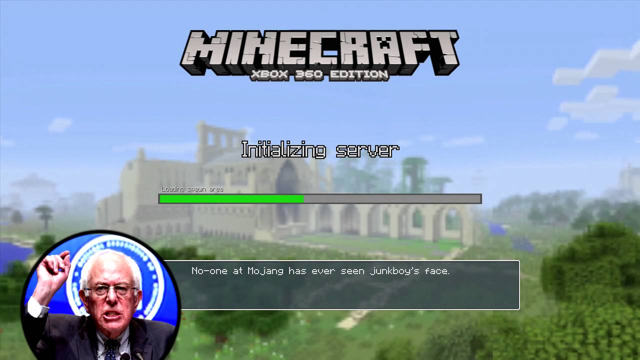 Bernie Sanders Plays Minecraft - YouTube