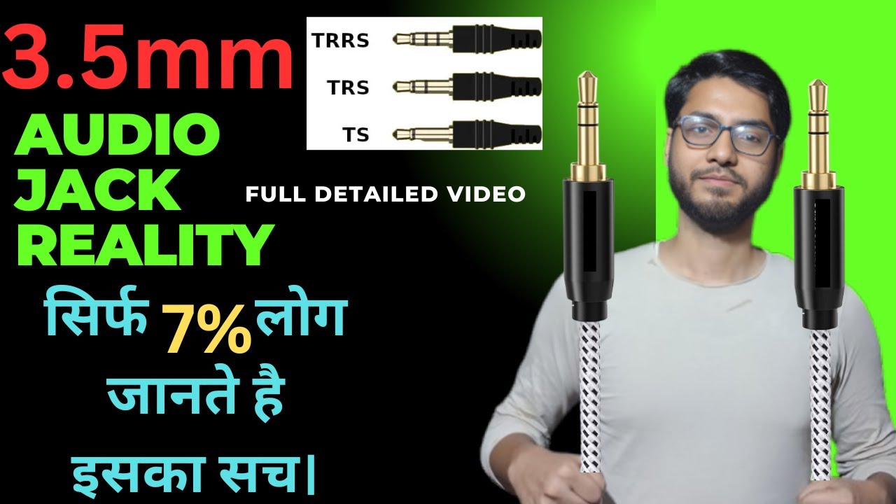 Which Earphones & Headphones to use? Why 3.5mm Audio Jack Have 1, 2 ...